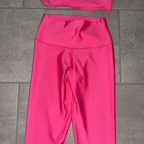 ALO Yoga | Pants & Jumpsuits | Pink Alo Set Never Worn Outfits Athletic ...